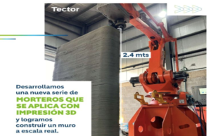 Holcim launches Tector 3D Mortar, Argentina's first material for 3D ...